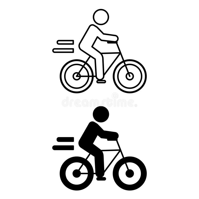 Bicycle icons. stock vector. Illustration of bike, ride - 315399131