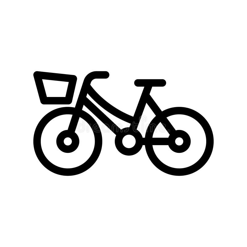 Bicycle icon template stock vector. Illustration of road - 250514369