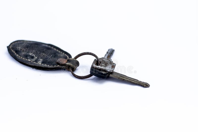 Cycle Key Isolated on White. Stock Image - Image of house, keys: 113236237