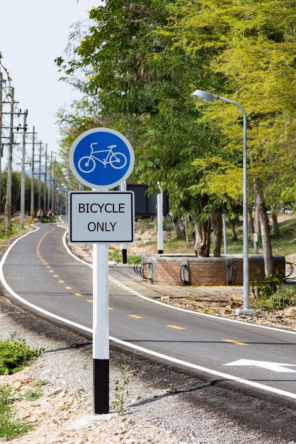 Bicycle lanes stock photo. Image of transport, traffic - 71952156