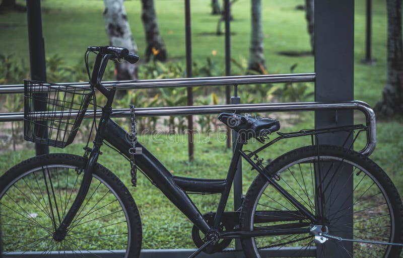 The Bicycle stock photo. Image of outdoor, bicycle, streetphotography ...