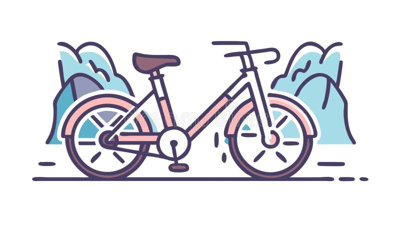 Bicycle for Leisure, Symbolizing Relaxation and Outdoor Activity ...