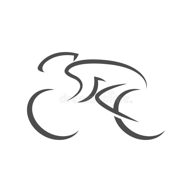 Bicycle logo icon design stock vector. Illustration of design - 281862195