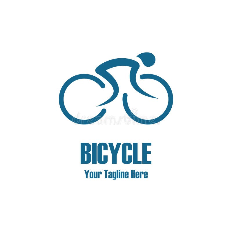 Bicycle logo design stock vector. Illustration of cycle - 21608731