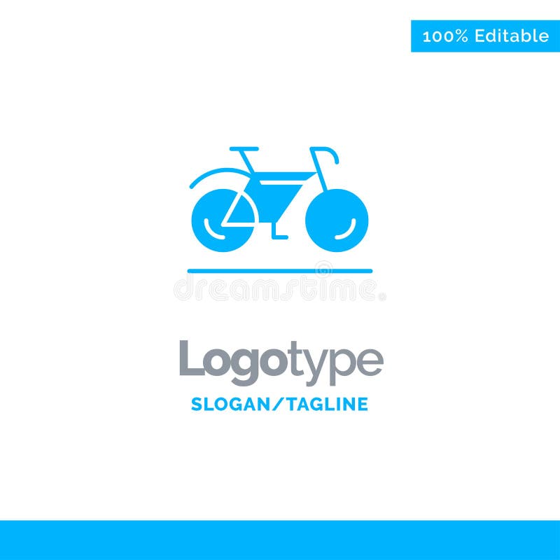 Bicycle, Movement, Walk, Sport Blue Business Logo Template Stock Vector ...