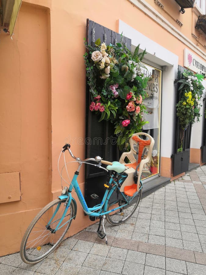 Bicycle, Novi Sad editorial photography. Image of novi - 177022632
