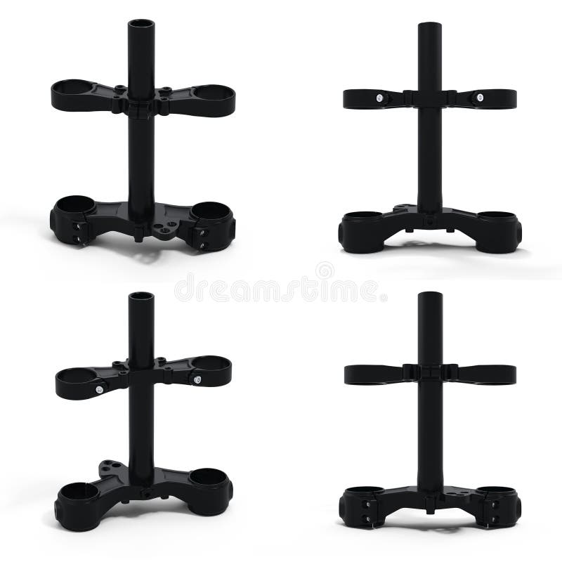 Bicycle Parts Triple Clamp Bike Stock Image - Image of fork, spare ...