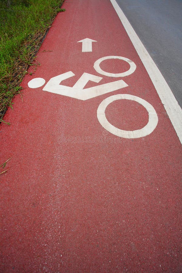 Bicycle path stock photo. Image of path, cyclist, road - 24964346