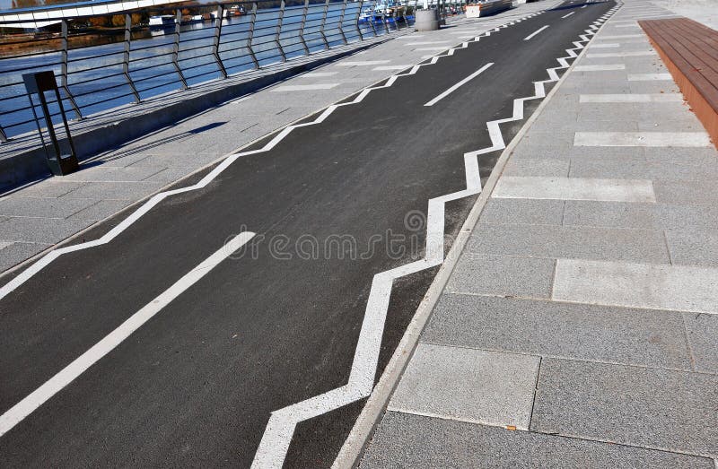 Bicycle path stock photo. Image of outdoor, environment - 62935644