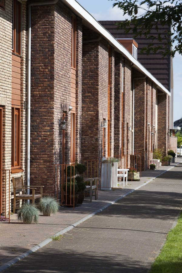 Bicycle path street stock image. Image of netherlands - 44658397