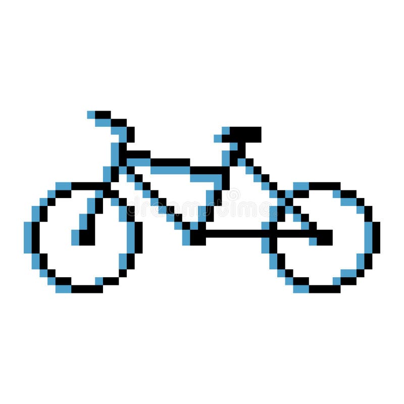 Pixel Art Icon Bicycle Stock Illustrations – 209 Pixel Art Icon Bicycle ...
