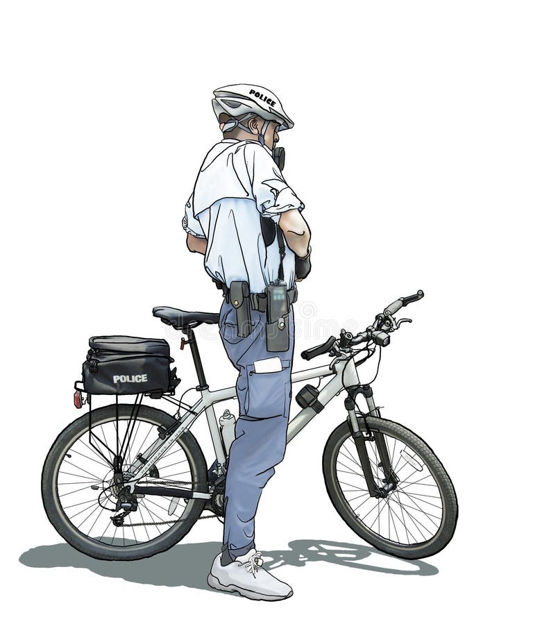 Bicycle Patrol Stock Illustrations – 165 Bicycle Patrol Stock ...