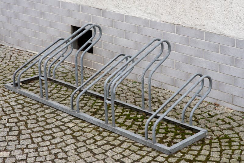 Bicycle rack stock image. Image of bike, wire, bicycle - 98642195