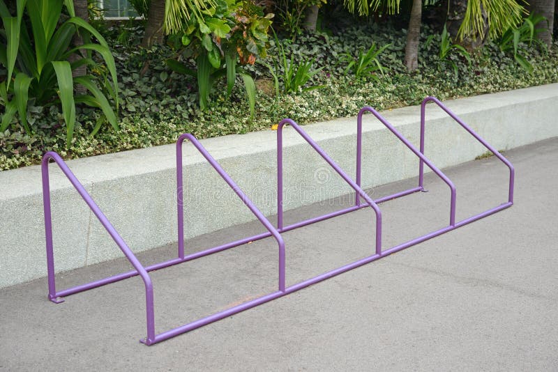Bicycle Rack stock image. Image of steel, cycle, outdoor - 31986699