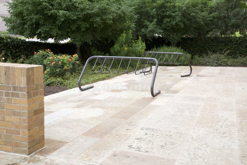 Bicycle racks stock image. Image of bicycle, campus, outside - 72425505