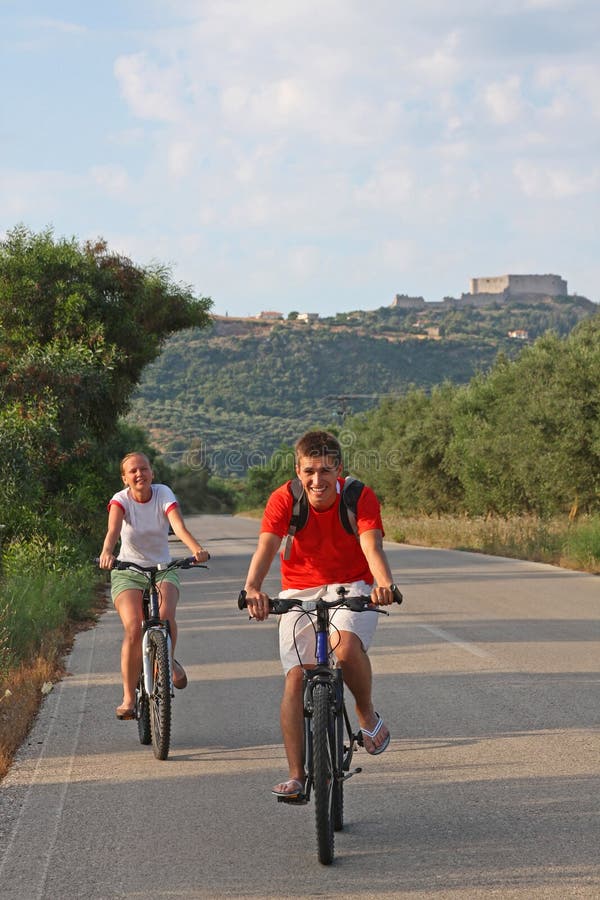 Bicycle ride stock image. Image of cycle, leisure, mountains - 22363187