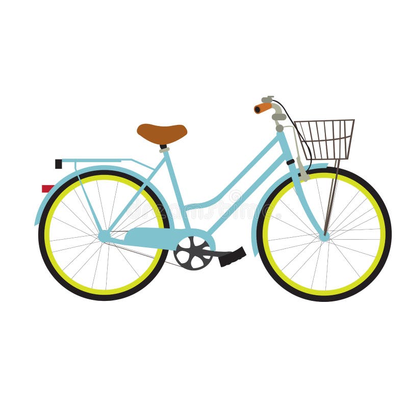 Bicycle side view stock vector. Illustration of retro - 90963186