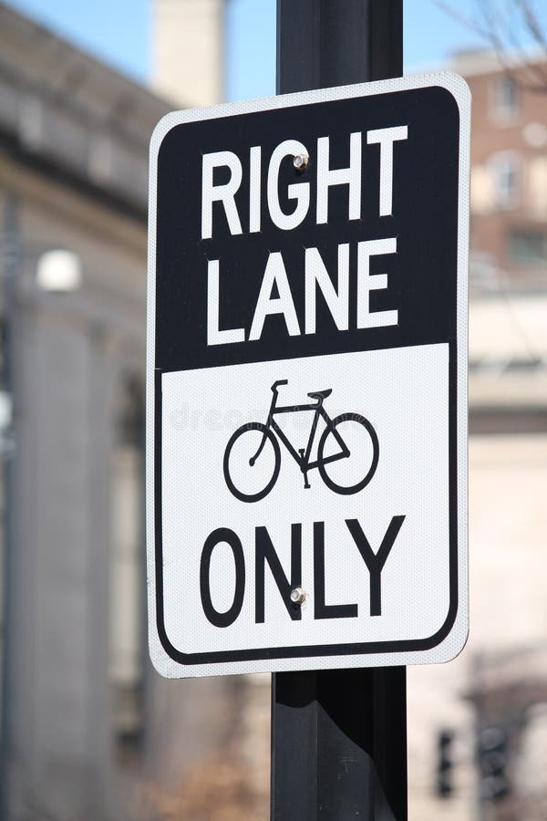 Bicycle Sign stock image. Image of cycle, urban, traffic - 40328367
