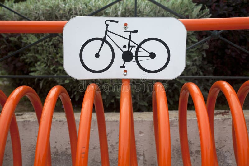 Bicycle stand stock image. Image of outdoor, architecture - 20022843