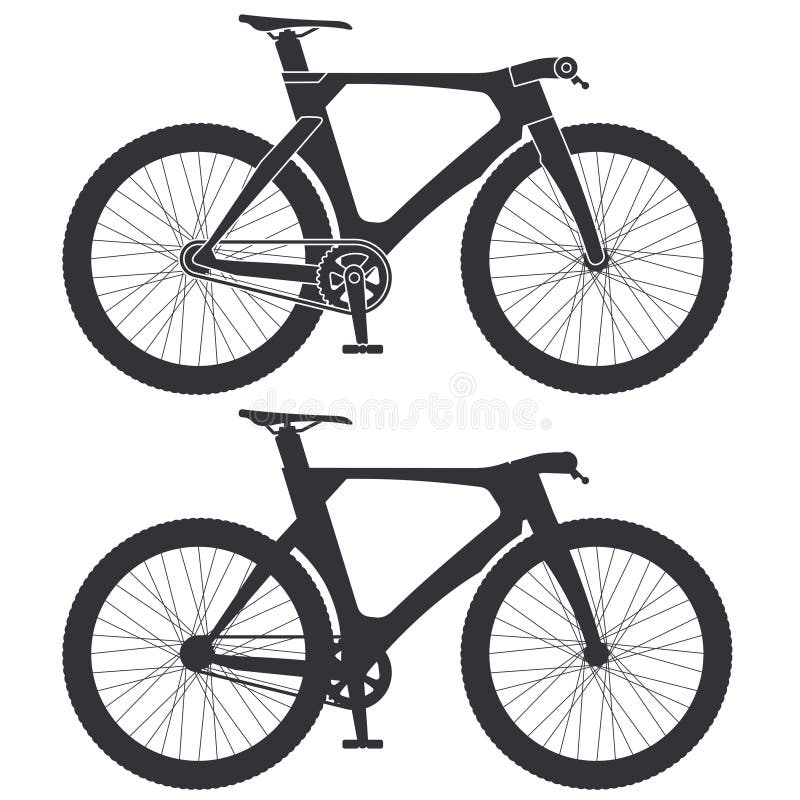 Bicycle stock vector. Illustration of bicycling, roadster - 62813618