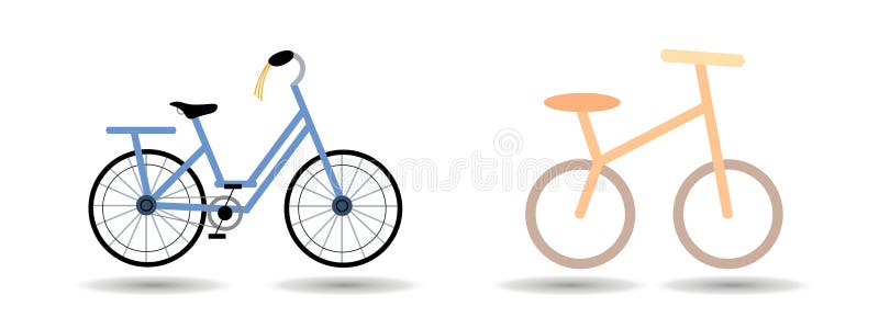Bicycle Clip Art Set. Bicycle Vector Clip Art Set. Bicycle Vector Clip ...