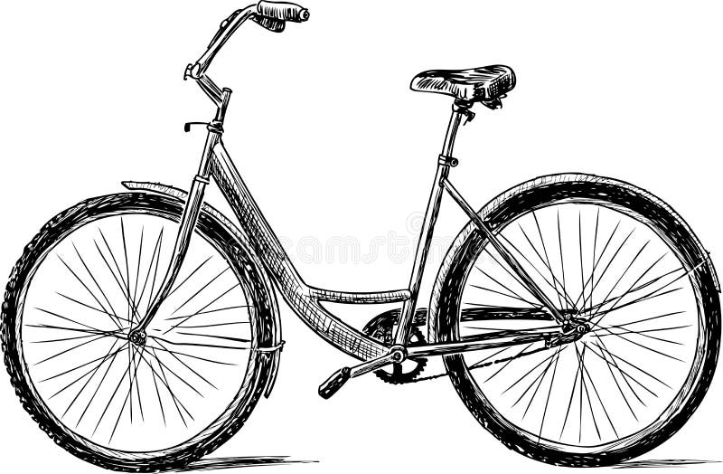 Bicycle stock vector. Illustration of healthy, view, cycling - 40229337