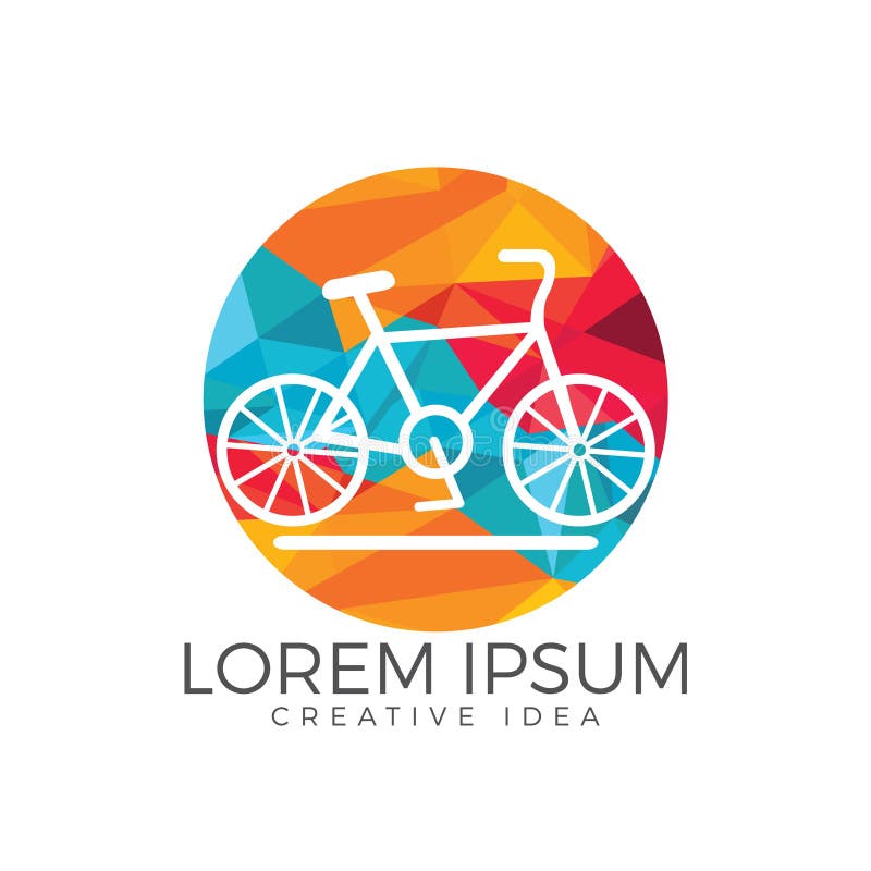 Bicycle Vector Logo Design. Stock Vector - Illustration of lifestyle ...