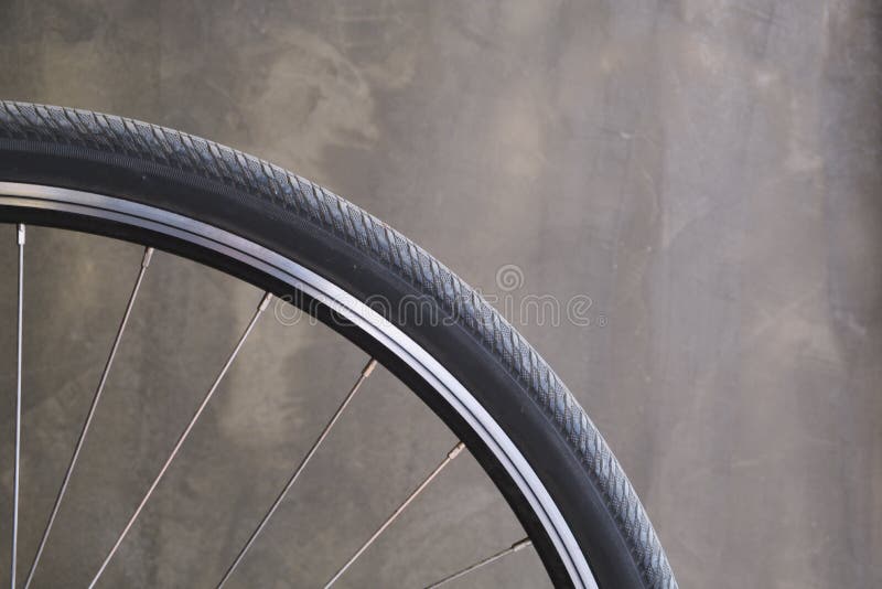 Bicycle wheel stock photo. Image of circle, iron, cement - 110428276