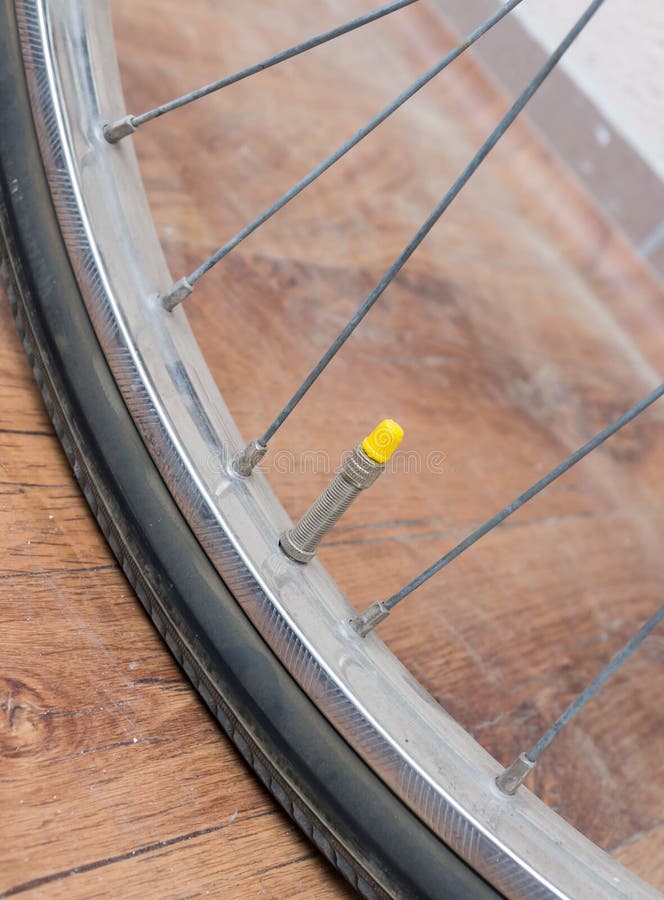 Bicycle wheel stock photo. Image of rubber, spoke, detail - 55567860