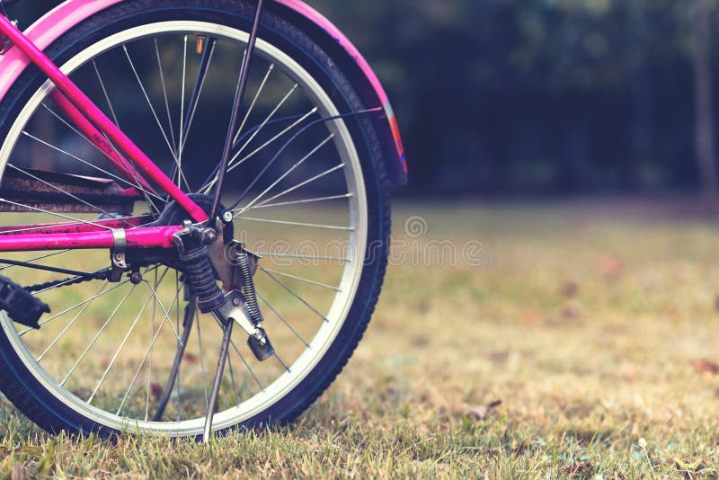 Bicycle Wheel Close Up, Vintage Style Stock Photo - Image of cycle ...