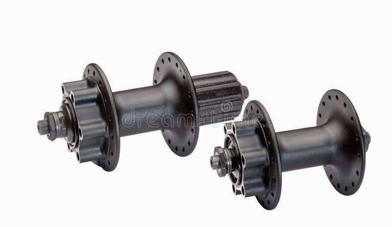 Bicycle Wheel Hubs for Wheels with Disc Brakes Stock Photo - Image of ...