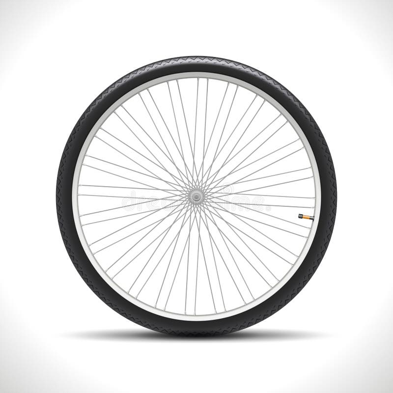 Bicycle Wheel Design Vector Illustration Stock Vector - Illustration of ...