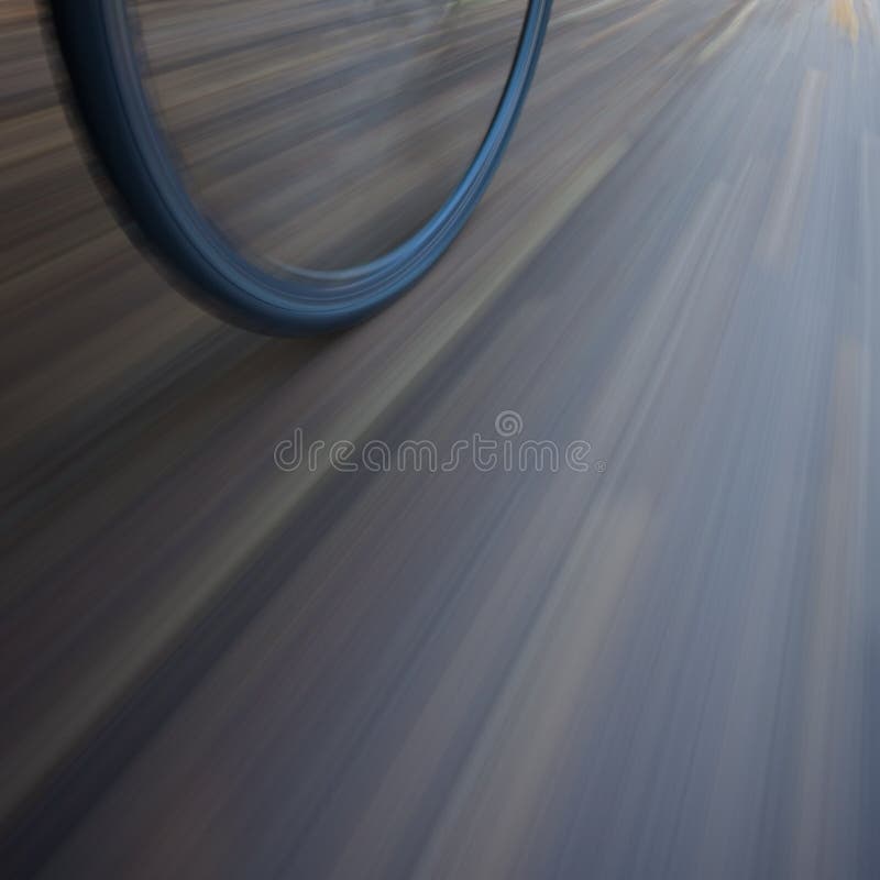 Bicycle Wheel with Motion Blur Stock Photo - Image of motion, fast ...