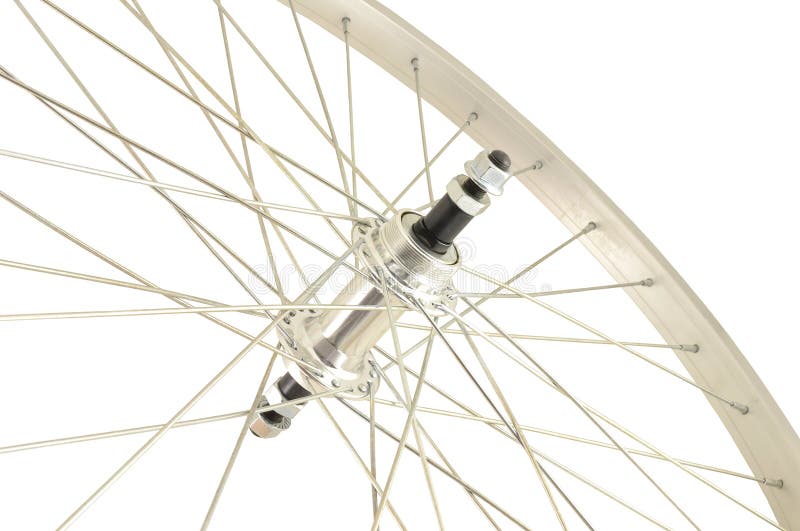 Bicycle Wheel without tire stock image. Image of clean - 83489197