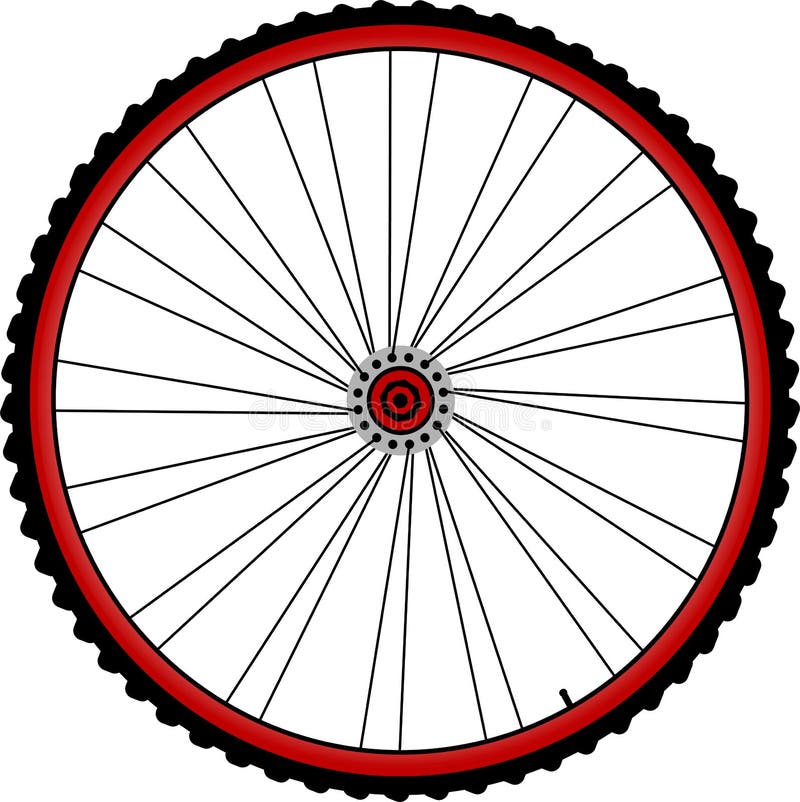 Bicycle wheels stock vector. Illustration of bicycles - 19466772