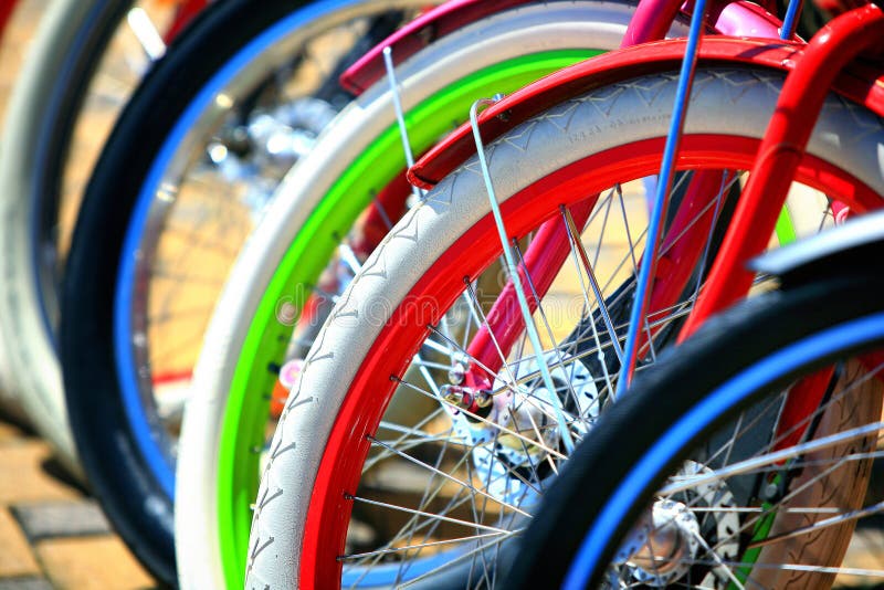 Bicycle wheels stock photo. Image of cycling, sport, figure - 54902792
