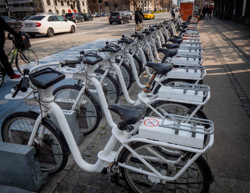 Bicycles for Rent, Central Park, NYC, NY, USA Editorial Stock Photo ...