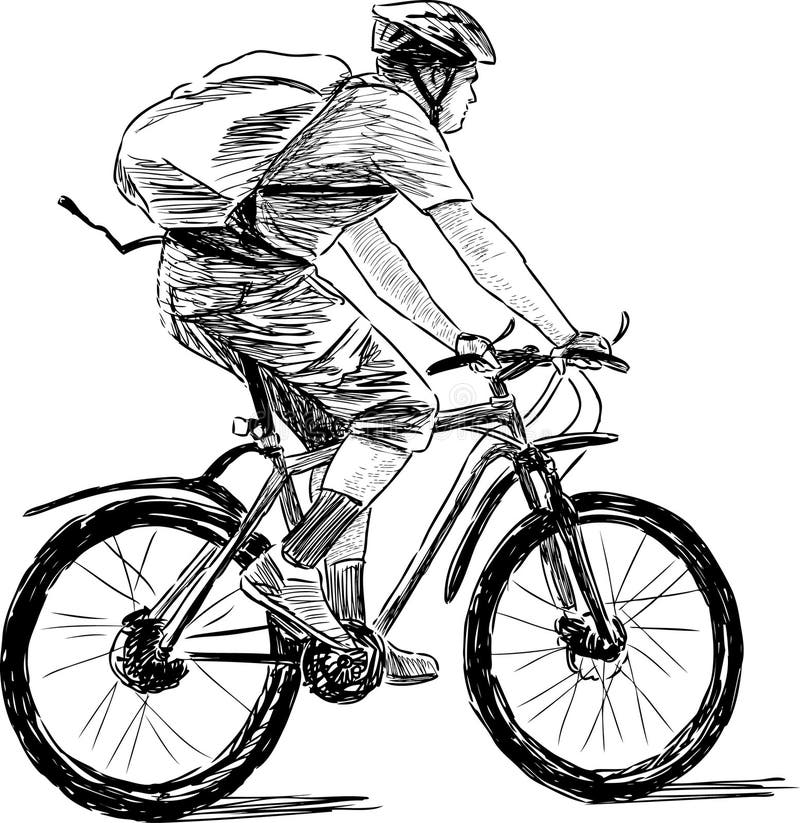 Man Cycle Stock Illustrations – 20,170 Man Cycle Stock Illustrations ...