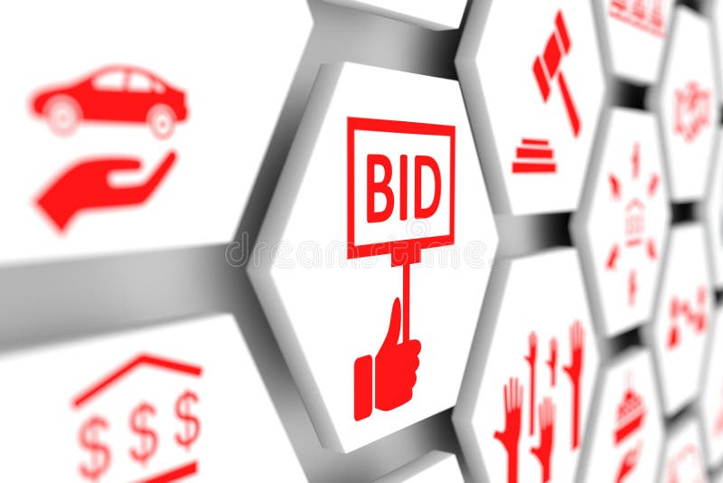 Bid Stock Illustrations – 6,794 Bid Stock Illustrations, Vectors ...