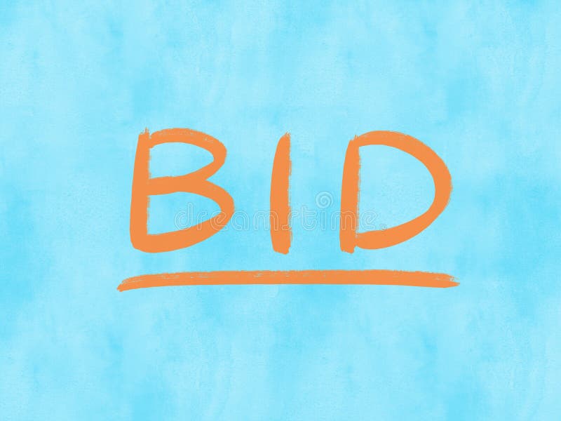 Bid stock image. Image of text, concept, sign, texture - 131027887