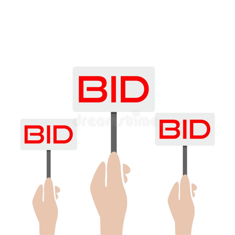 Bid Logo Stock Illustrations – 2,469 Bid Logo Stock Illustrations ...
