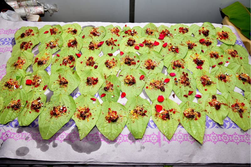 Bida stock image. Image of indian, traditional, tasty - 133634101