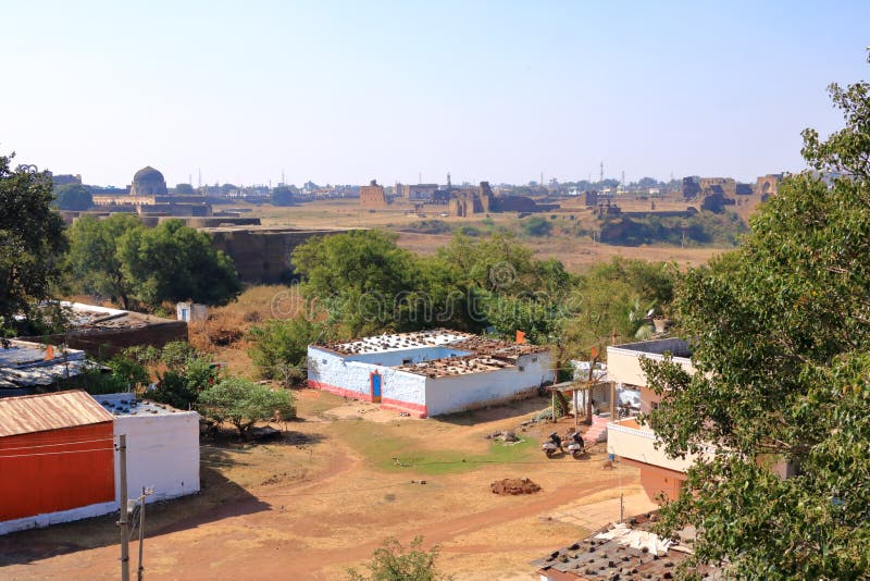Bidar Fort in Karnataka in India Stock Image - Image of history ...