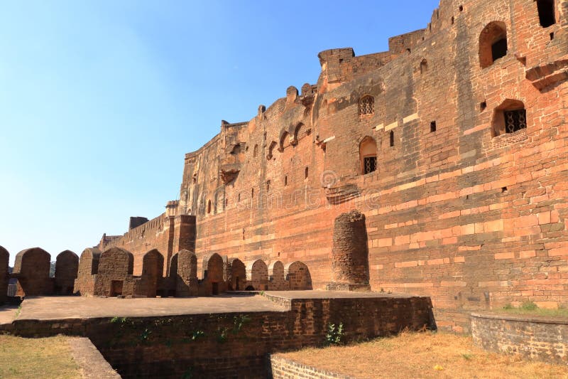 Bidar Fort in Karnataka in India Stock Image - Image of castle ...