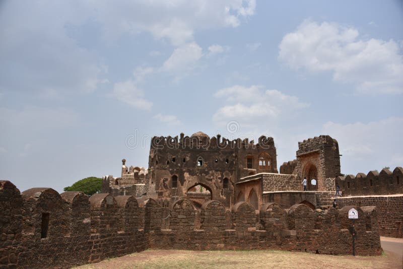 Bidar Fort and Monuments, Bidar, Karnataka Stock Photo - Image of bidar ...