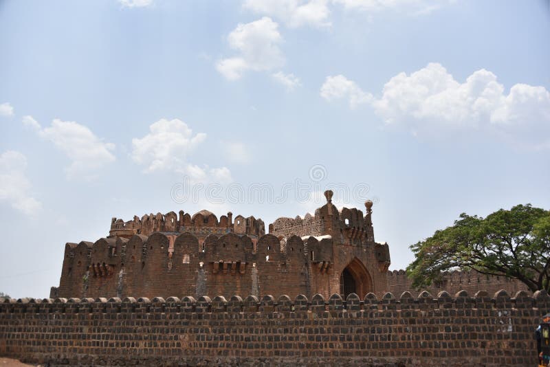 Bidar Fort, Bidar, Karnataka Stock Photo - Image of history, bidar ...