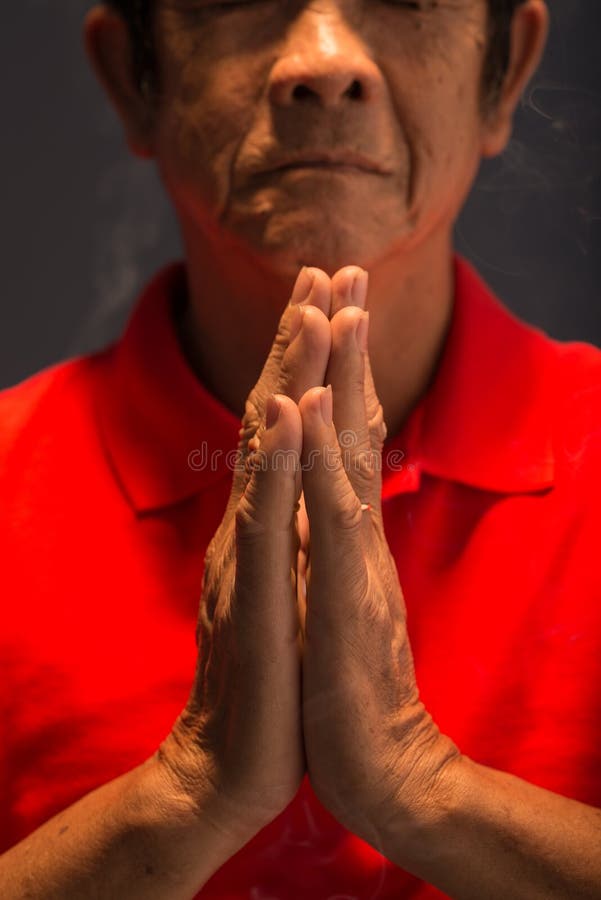 Biddende Mens stock foto. Image of geloof, hulp, voorgrond - 44213050