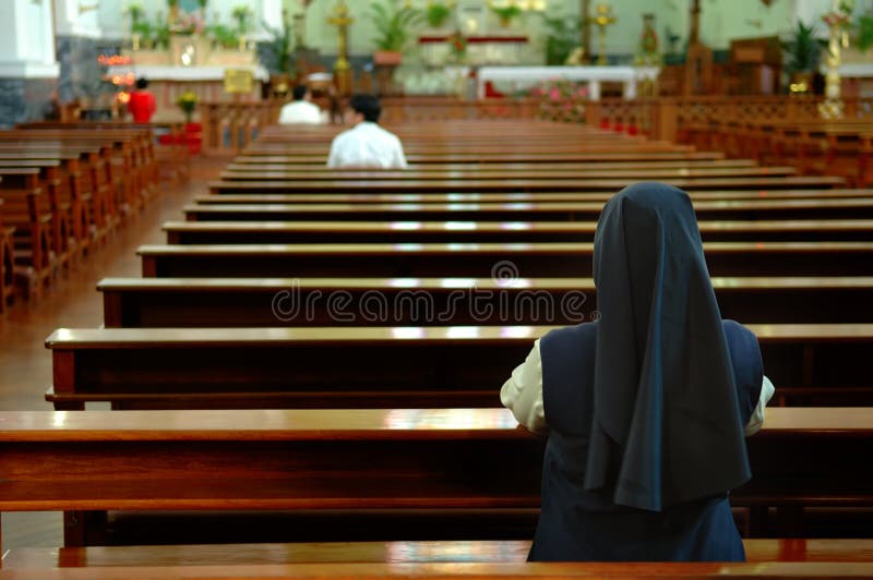 Biddende Nonnen redactionele fotografie. Image of jeruzalem - 19279012