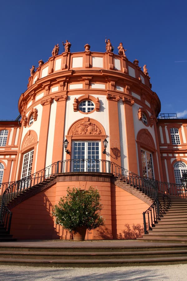 Biebrich Palace in Wiesbaden Stock Photo - Image of romantic, restored ...