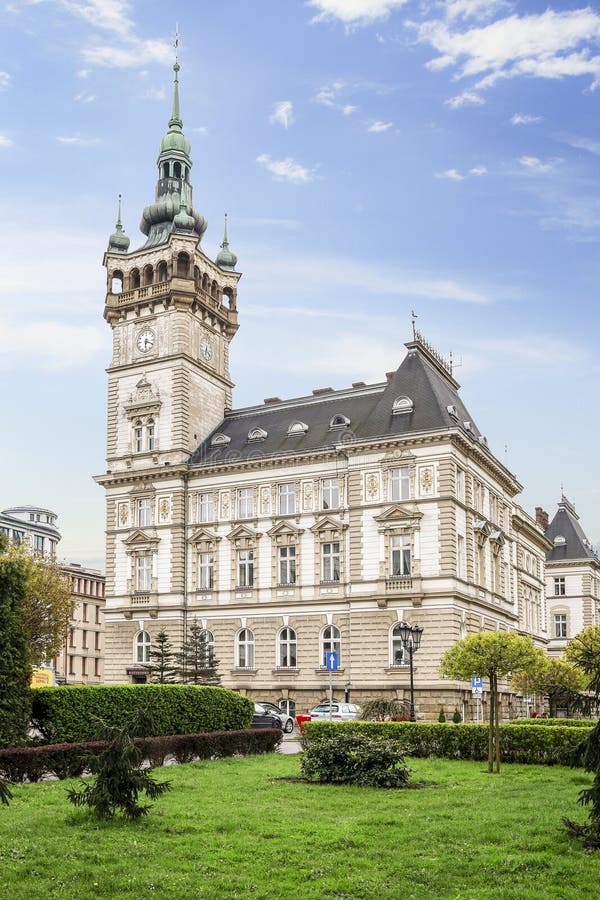 BIELSKO BIALA, POLAND - MAY 27,2016: the Main Market Square Editorial ...